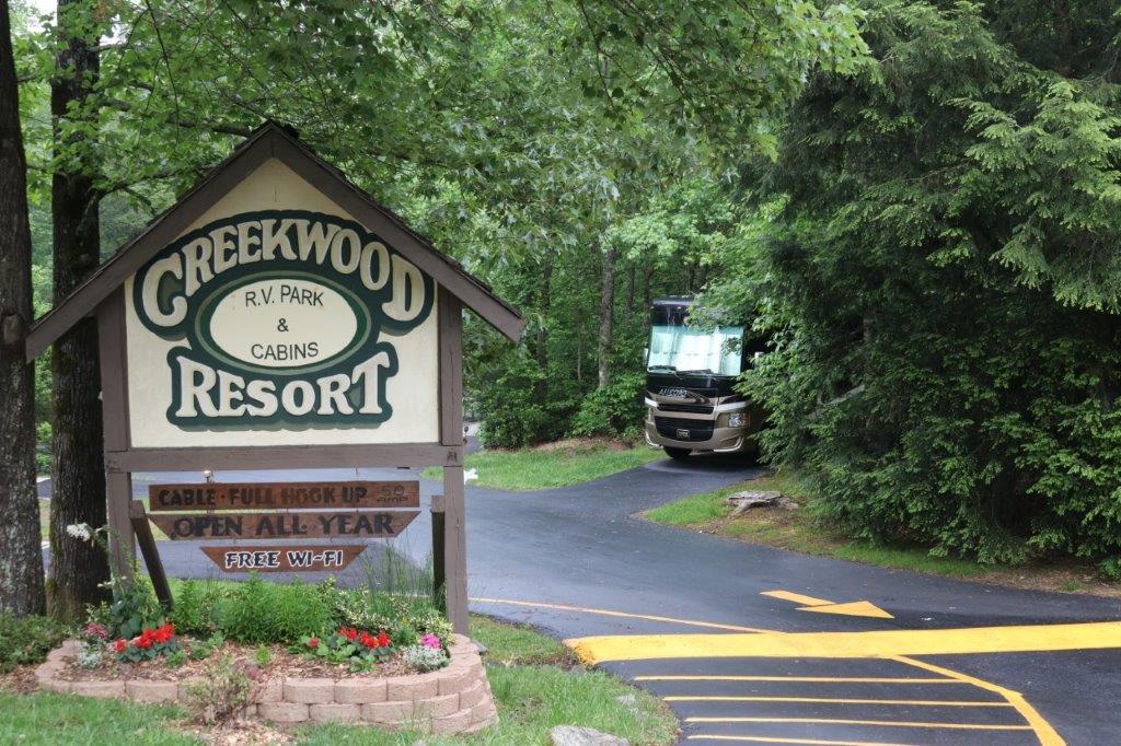 Campground Map - Creekwood Resort | North GA RV Park & Cabin Rental